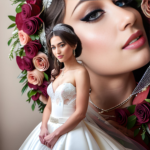 Wedding Dress Trend for 2024: All About Oversized Florals.