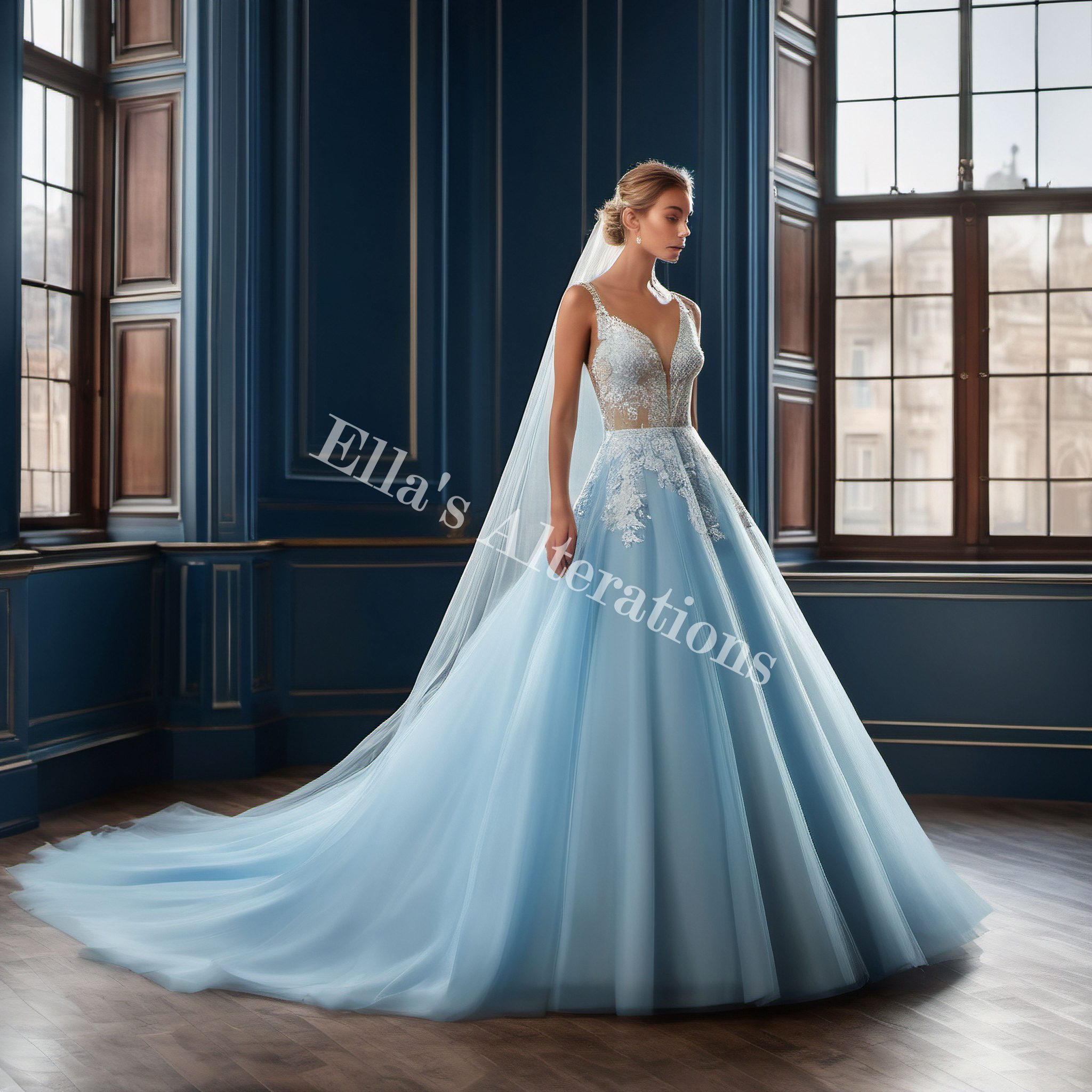 Vestidos de Boda Azules: La Guía Definitiva - Ellas Alterations