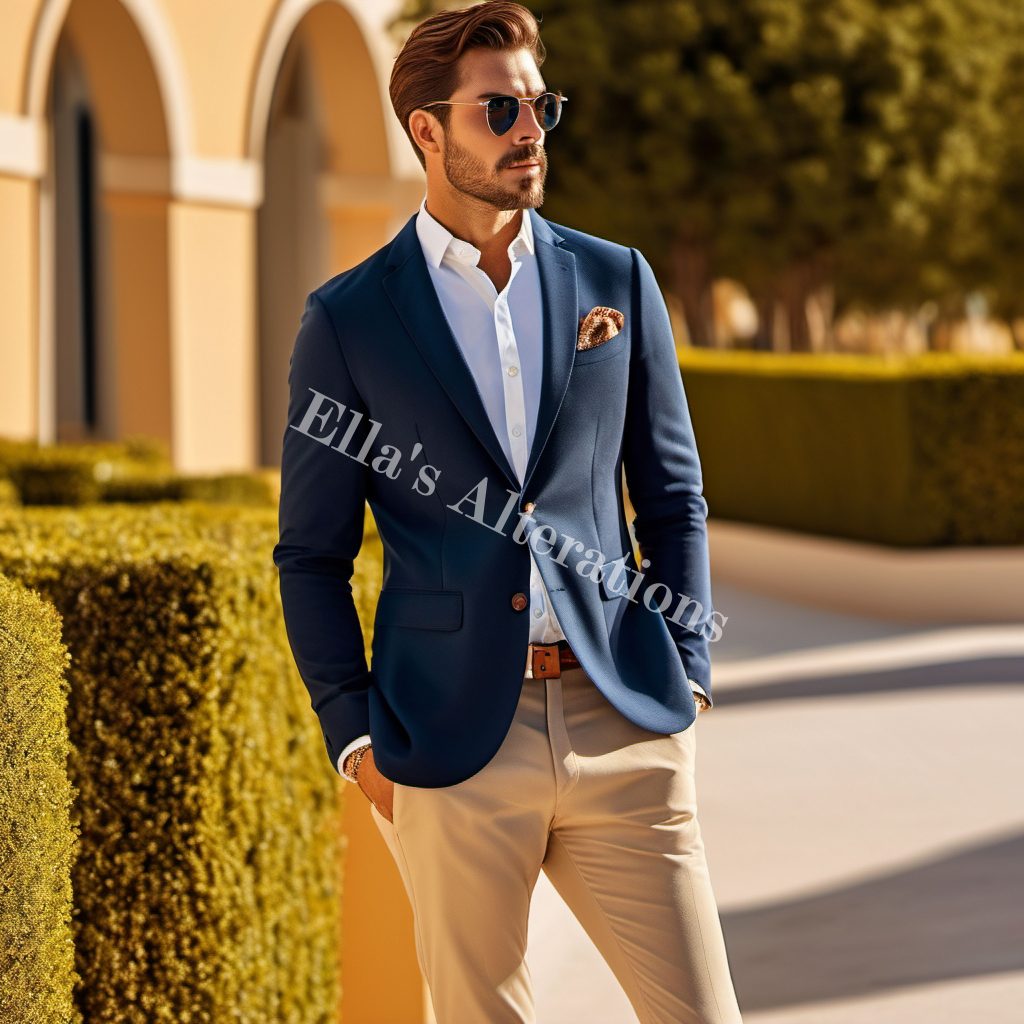 La Chaqueta Azul Marino: Un Esencial de Moda Intemporal.