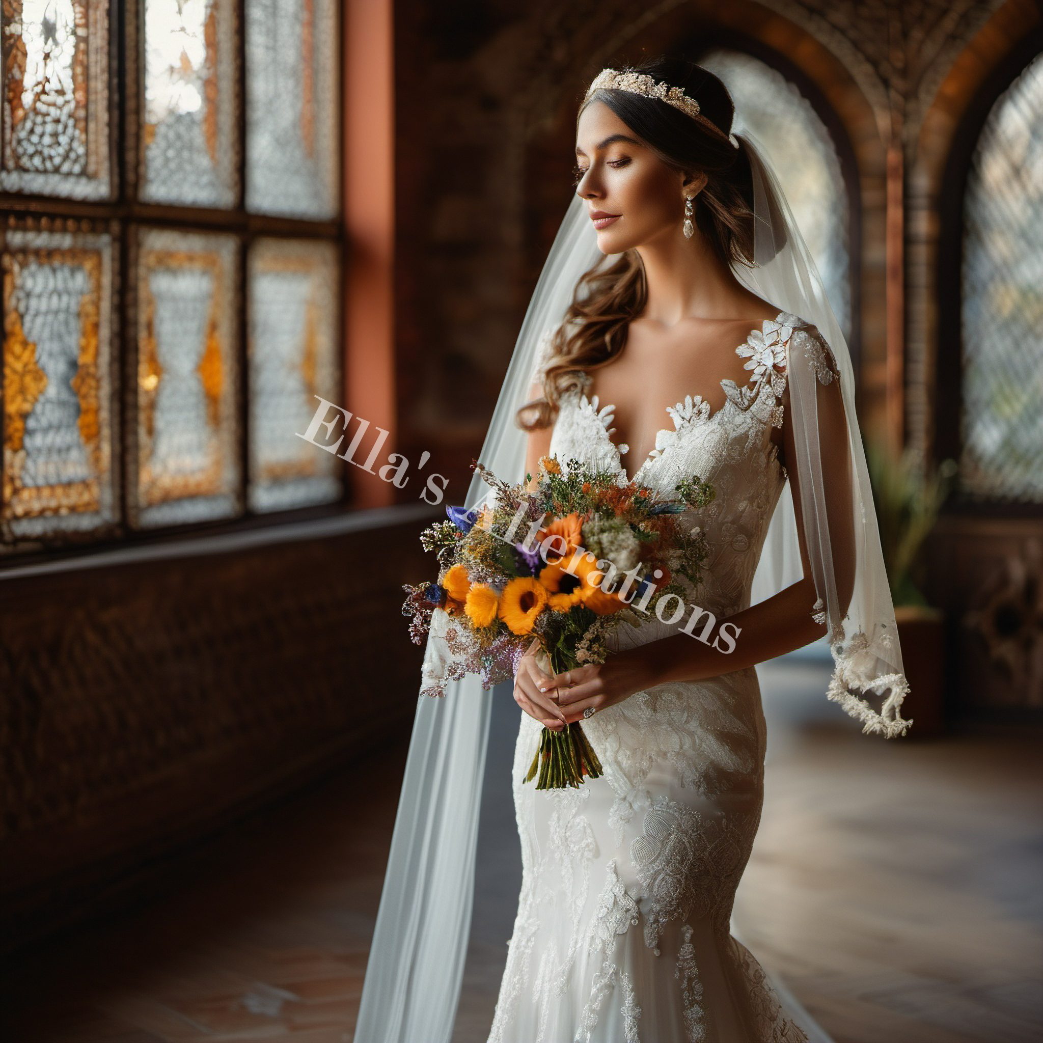 Cómo Elegir un Velo de Boda que Complemente tu Vestido.