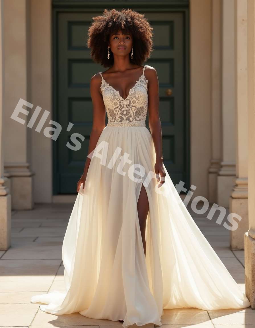 Red Carpet Ready: High-Slit Wedding Dresses for a Glamorous…