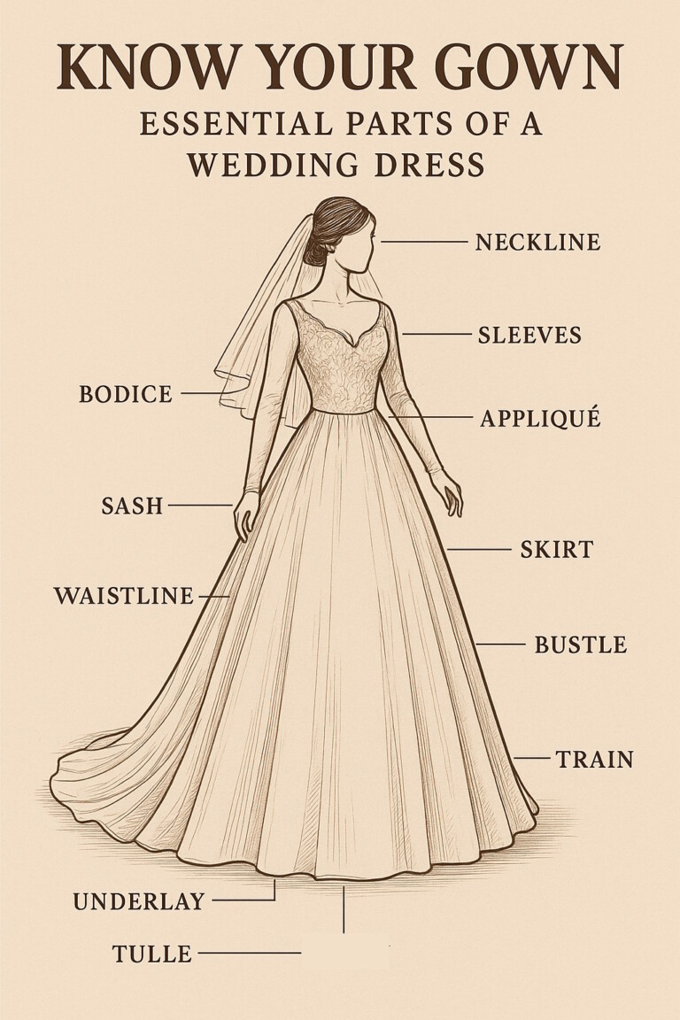 Parts Of A Wedding Dress